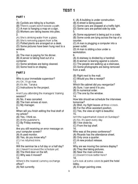 Transcript SÁch Toeic Ets TÍm Gửi Giáo Viên And Học Viên Pdf