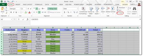 Removing Formatting From An Excel Spreadsheet One Minute Office Magic