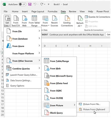 Extracting Tabular Data From An Image Using Excel Share Easy Data Transform