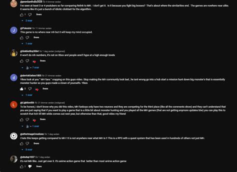 People Getting Triggered Because The Game Is Being Compared To Monster