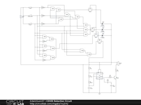 COVID Detection Circuit CircuitLab