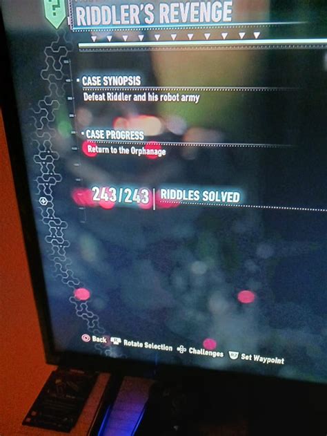 Yeah Sex Is Cool And All But Have Yall Ever Gotten All Riddler Trophys In A Batman Game R