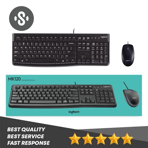Jual Logitech Combo Mk Keyboard Mouse Shopee Indonesia