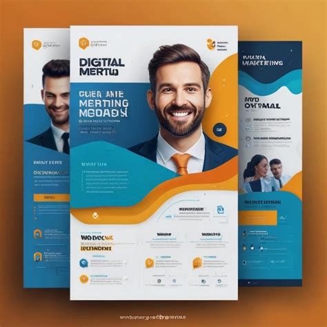 A Poster For The Digital Conference That Is For The Digital Age Premium Ai Generated Image