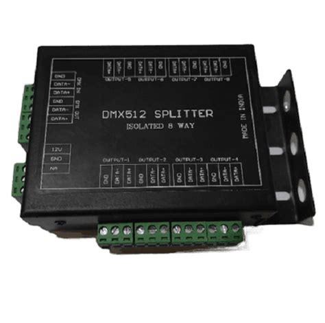 DMX512 Splitter 8 Way Connector At 6850 Unit DMX Splitter Booster In Mumbai ID 23504456133