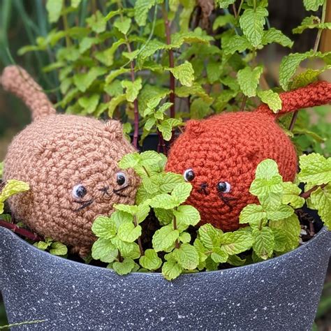 Free Almost Nosew Loaf Cat With Video Crochet Pattern Ribblr