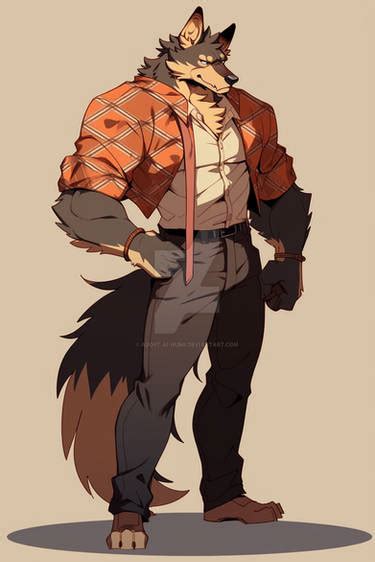 Fnf Mr Wolf By Kaifirex On Deviantart