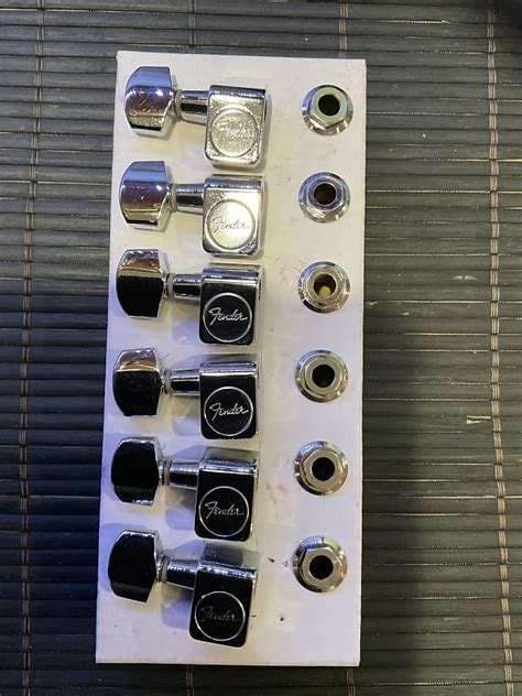 Fender Inline Tuners Chrome Reverb