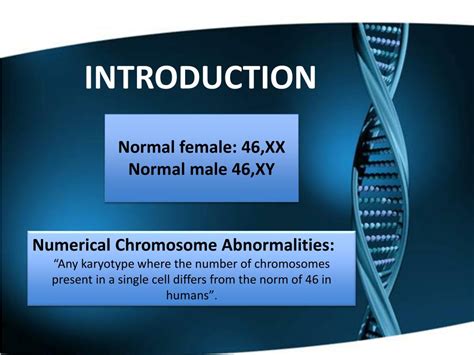 Ppt Numerical Chromosome Abnormalities Powerpoint Presentation Free Download Id3676182