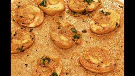 Egg Malai Curry Egg Malai Masala Youtube