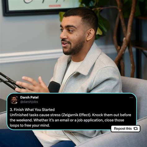 How To Tackle The Zeigarnik Effect Today Darsh Patel Posted On The