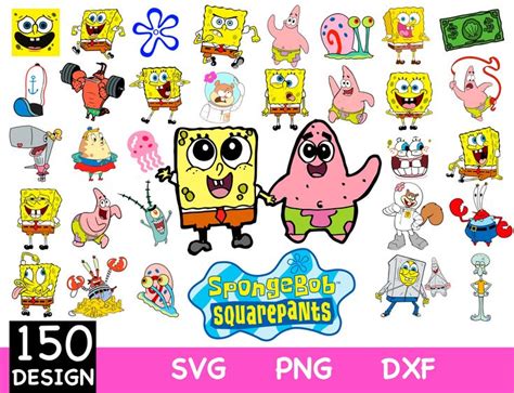 Spongebob SVG Bundle