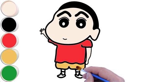 蜡笔小新简笔画，教你画可爱的卡通蜡笔小新，简笔画视频教程 趣事 Havefun Buzz