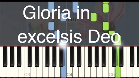 Tradition Gloria In Excelsis Deo Medium Piano Tuto Acordes Chordify