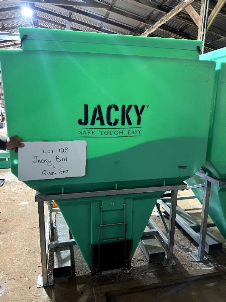 Lot 128 Jacky Bin And Grass Seed Auctionsplus