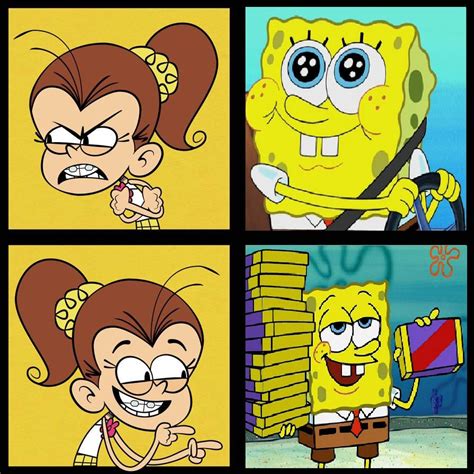 Luan Like Old Spongebob Dislike New Spongebob By Luizhenriquepeixotov On Deviantart