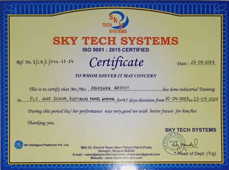 abhishek singh rajput on linkedin sky tech system intership