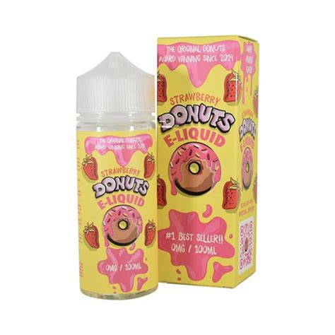 Strawberry Donuts 100ml By Marina Vapes E Liquids Uk