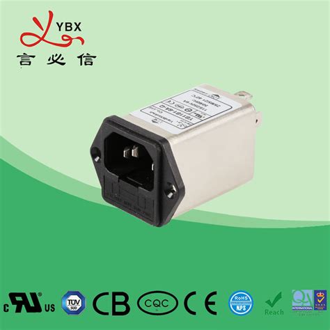 Yanbixin A AC Socket Plug In RFI Filter RFI Power Line Filter For Arcade