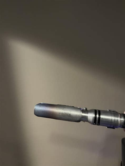 Lightsaber Burnt Titanium Effect Simulating Jedi Fallen Order Titanium