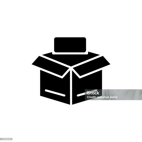 열린 상자 줄 아이콘입니다 편집 가능한 스트로크 디자인 템플릿 벡터 공급망에 대한 스톡 벡터 아트 및 기타 이미지 공급망 그래픽 사용자 인터페이스 나무 상자 Istock