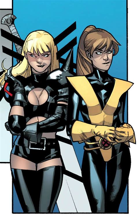 Magik And Kitty Pryde By Stuart Immonen Kitty Pryde Marvel Comics