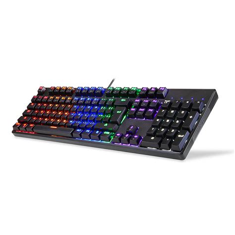 K96 Wired Mechnical Keyboard Rgb Black Color With Side Laser Surovi Enterprise Ltd