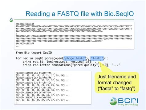 Cock Biopython Bosc2009 Ppt