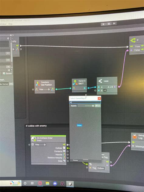 i m watching a tutorial and this is basically so i die and respawn when i collide with the enemy