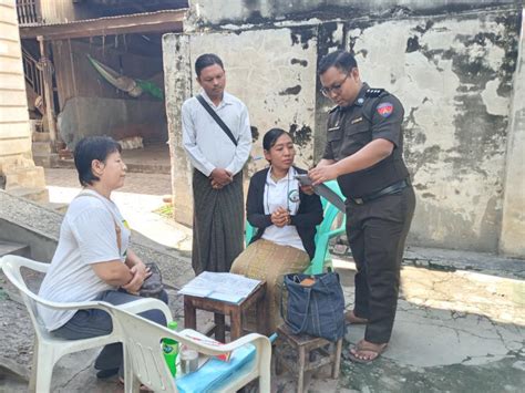 မဟာအောင်မြေမြို့နယ်၌ လူဦးရေနှင့်အိမ်အကြောင်းအရာ သန်းခေါင်စာရင်းကောက်ယူခ