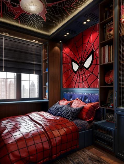 Temu Spiderman Bedroom Decor