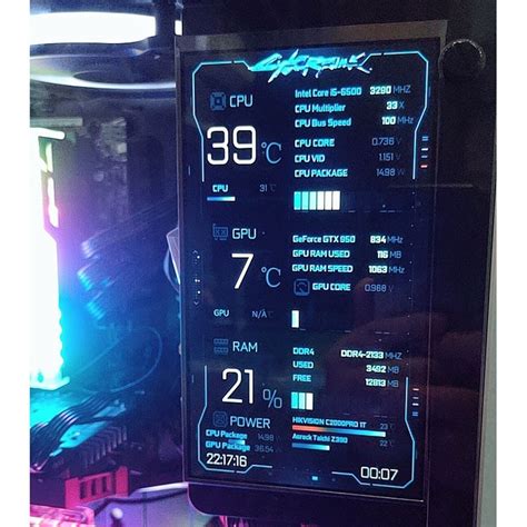 Amazon Com Computer Temp Monitor Pc Temperature Displ