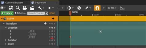 Ue4 Create And Play A Level Sequence Oded Maoz Erells Cg Log
