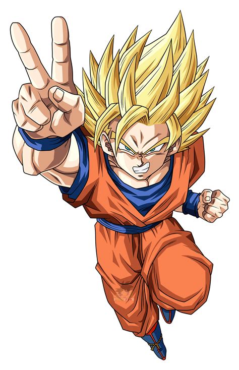 Goku Super Saiyajin 2 By Arbiter720 On Deviantart Dragon Ball Gt