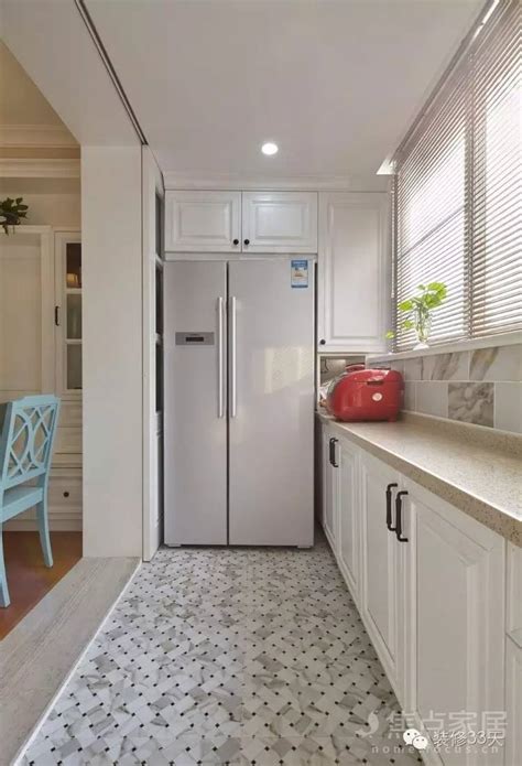 嵌入式冰箱效果图 嵌入式冰箱装修效果图 嵌入式冰箱柜子效果图 大山谷图库