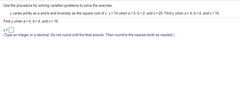 Solved Use The Procedure For Solving Variation Problems To