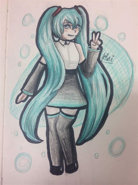 Hatsune Miku Sketchbook Drawing Cause Im A Weeb Artist Collaborations Amino