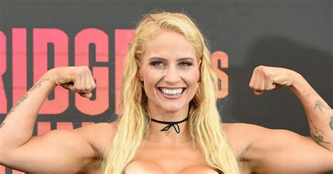 Ebanie Bridges Reacts To Rival Accusing Her Of Getting Her Clothes Off