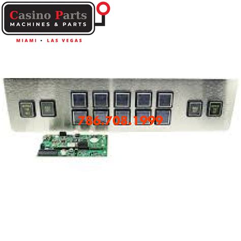 Igt G20 Oled Button Panel Assembly W Controller Ribbon Cable