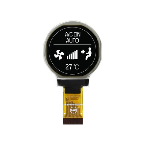 Inch Green Color PMOLED Screen Mono OLED Display Panel