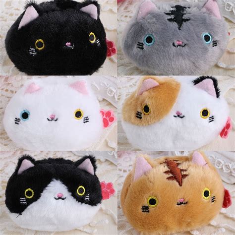 미니 봉제 샌드백 부드러운 고양이 팜 베개 장난감 귀여운 만화 모양 어린이 Gai 플러시 베개 Aliexpress