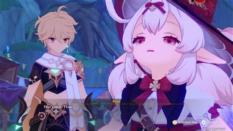 Klee Wants To Be With Aether Cutscene Genshin Impact Youtube