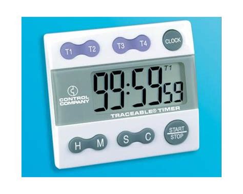 Timer Four Channel Alarm Traceable