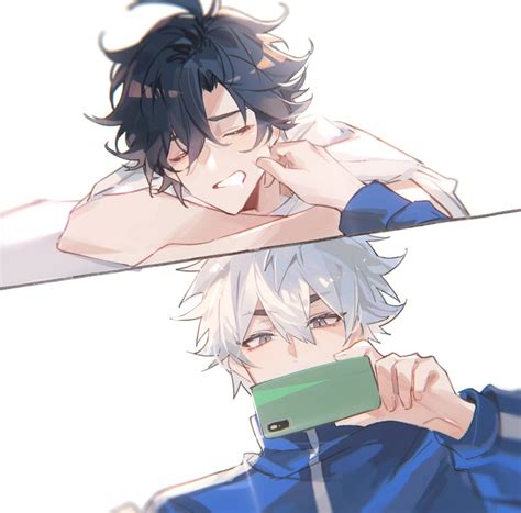 Lu Guang And Cheng Xiaoshi Shiguang Dailiren Drawn By Yusa Yusa Danbooru