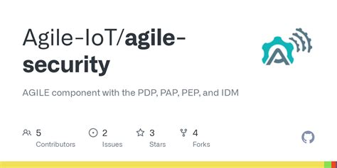 GitHub Agile IoT Agile Security AGILE Component With The PDP PAP PEP And IDM