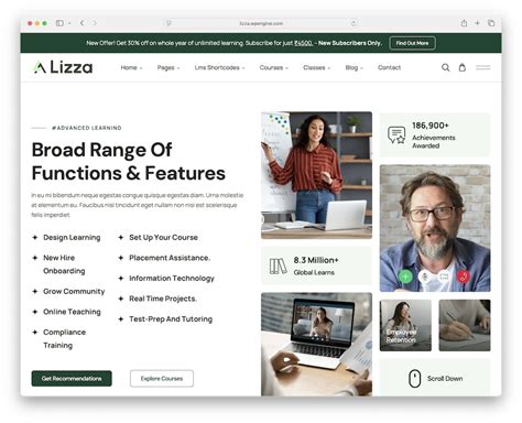 Lizza Wp Theme Review 2026 Build Educational Centers