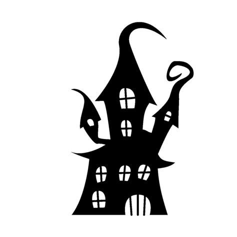 ハロウィン切り絵 無料の図案や型紙！城 魔女 コウモリ クモの巣など Halloween Silhouettes Halloween