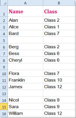 How To Sort Data But Keep Blank Rows In Excel