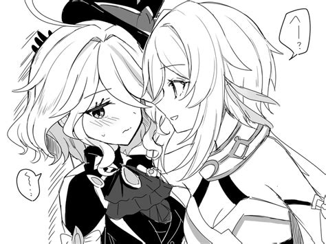 Lumine And Furina Genshin Impact Drawn By Suzugahama Danbooru