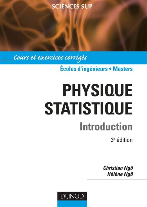 Physique Statistique Introduction Cours Et Exercices